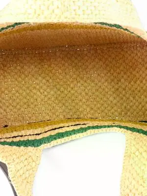 Loewe Paula's Ibiza Logo Convertible Raffia Small Tote Bag