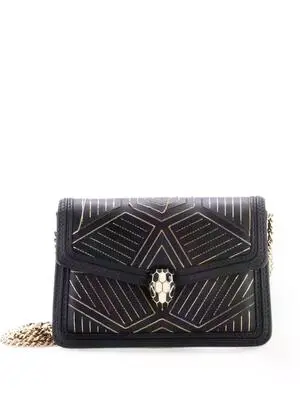 BVLGARI Serpenti Diamond Blast Shoulder Bag