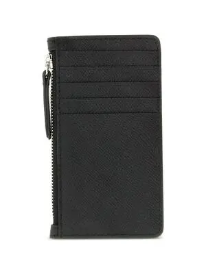 MAISON MARGIELA Four Stitches Leather Card Holder - Black