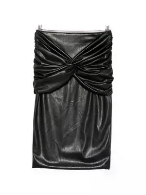 Elisabetta Franchi Ruched Twist-detail Mid Skirt