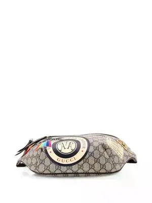 Gucci Gg Coated Canvas Applique Belt Bag