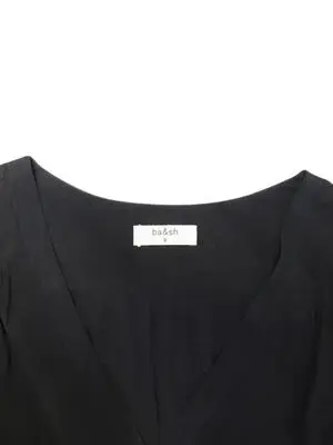 Ba&sh Belted V-neck Midi Dress