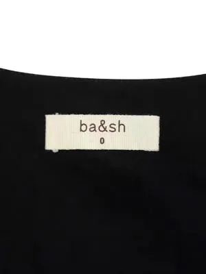 Ba&sh Belted V-neck Midi Dress