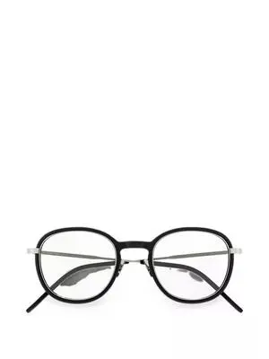 Saint Laurent Round-frame Glasses - Black