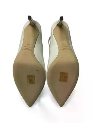JIMMY CHOO Sonia Pointed-toe Pumps With Buckle Ankle Strap