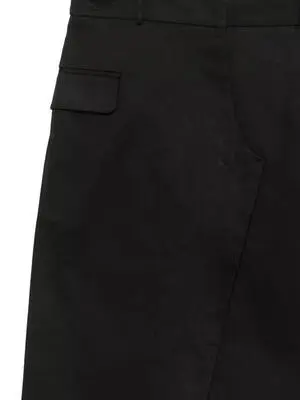 Liviana Conti Pocket Front-slit Midi Skirt