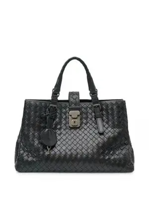 Bottega Veneta Roma Tote Bag - Black