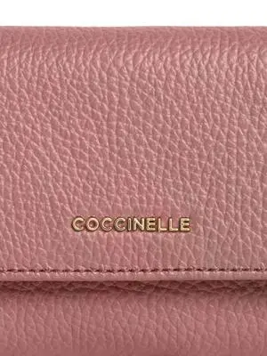 COCCINELLE Medium Metallic Logo-lettering Wallet