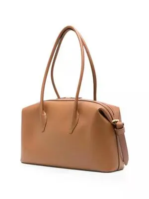 Yuzefi Brioche Duffle Grained-leather Shoulder Bag