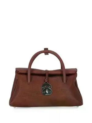 ZANELLATO Small Dotta Leather Shoulder Bag - Brown