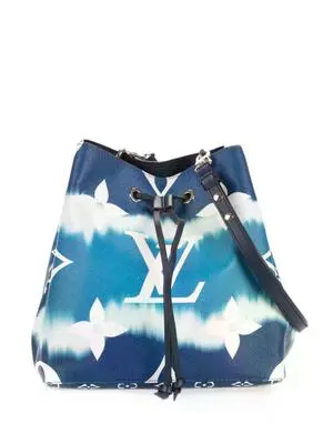 LOUIS VUITTON Monogram Néonoé Mm Bucket Bag - Blue