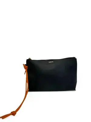 Loewe T-knot Leather Pouch Bag