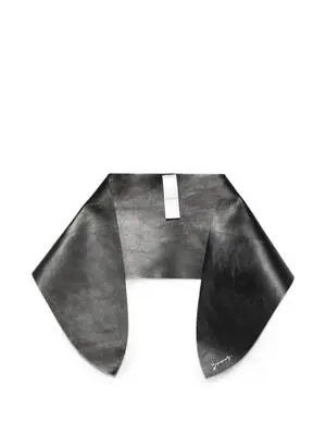 Givenchy Logo-print Leather Scarf