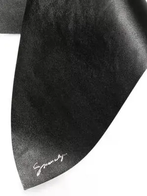 Givenchy Logo-print Leather Scarf