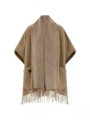 FERRAGAMO Fringed Cashmere Coat