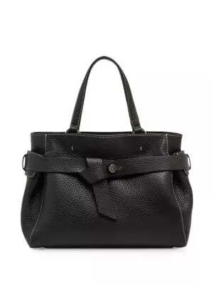 GIANNI CHIARINI Miranda Knotted Pebble-effect Tote Bag