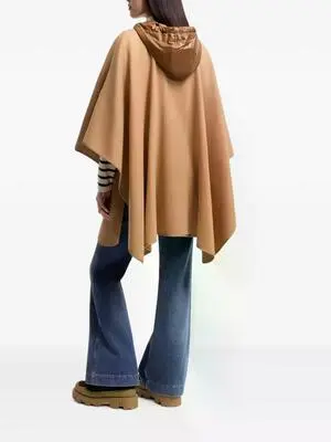 Moncler Hooded Belted Cape