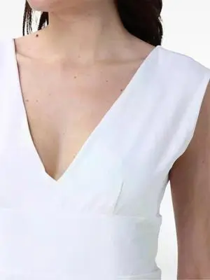Max Mara V-neck Top - White