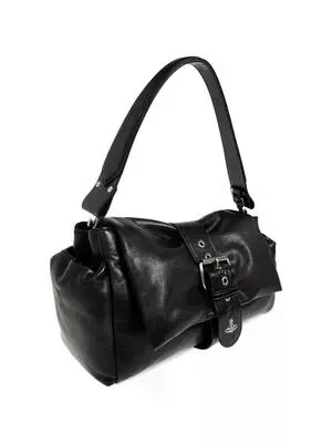 VIVIENNE WESTWOOD Hazel Treasure Leather Shoulder Bag