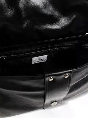 VIVIENNE WESTWOOD Hazel Treasure Leather Shoulder Bag