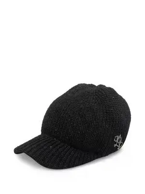 Liu Jo Sequin-embellished Knitted Baseball Cap