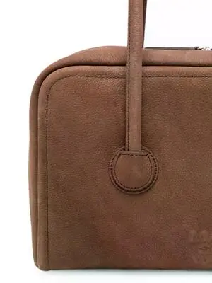 MARGESHERWOOD Nubuck Leather Shoulder Bag