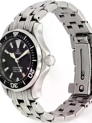 Omega Seamaster 30mm Quartz Watch With Dial And Link Bracelet