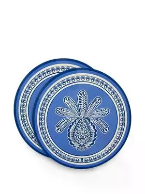 La DoubleJ Printed Cork Placemats - Blue
