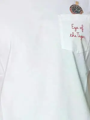 MC2 SAINT BARTH Austin Embroidered Chest-pocket T-shirt