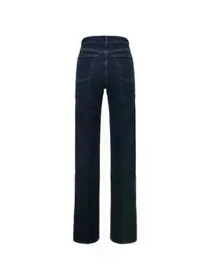 7 For All Mankind Modern Mojo High-waisted Straight-leg Jeans