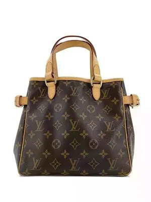 LOUIS VUITTON 2005 Batignolles Monogram Handbag - Brown
