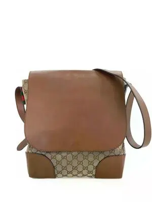 Gucci 2000s Gg Canvas Shoulder Bag - Neutrals