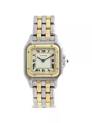 Cartier Panthère 22mm Watch Stainless Steel And 18k Yellow Gold - Neutrals