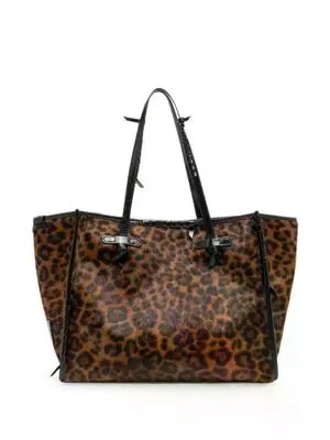 GIANNI CHIARINI Large Marcella Tote Bag - Brown