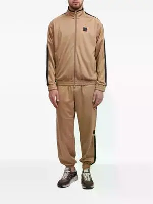 EA7 Logo-patch Zip-up Jacket