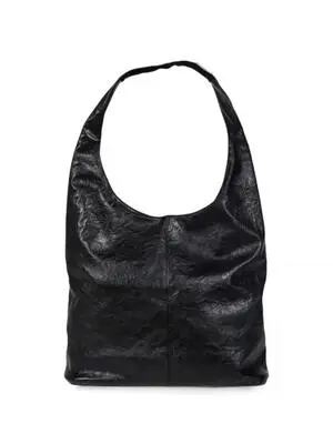 GLOWNY G Crinkled-effect Shoulder Bag