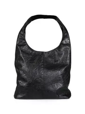 GLOWNY G Crinkled-effect Shoulder Bag