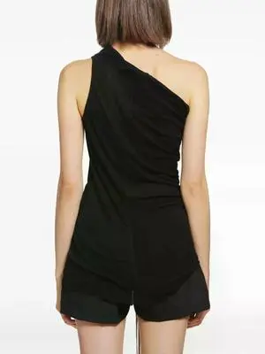 Rick Owens Tower Athena One-shoulder Top