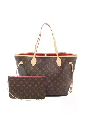 LOUIS VUITTON 2007-2016 Monogram Neverfull Mm Tote Bag - Brown