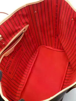 LOUIS VUITTON 2007-2016 Monogram Neverfull Mm Tote Bag