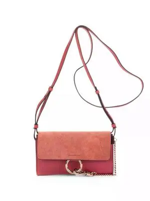 Chloé Mini Faye Cross Body Bag - Pink