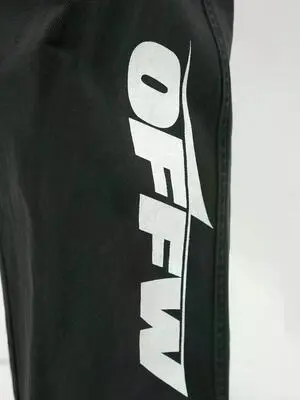 Off-White Logo Straight-leg Trousers