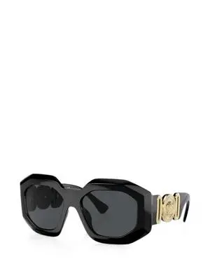 Versace Medusa Biggie Geometric-frame Sunglasses
