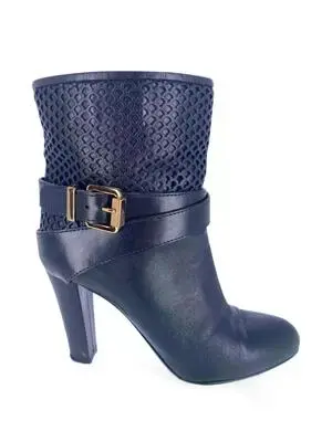 SERGIO ROSSI Buckled Ankle Boots - Black