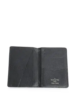 LOUIS VUITTON Pocket Organizer Leather Card Holder