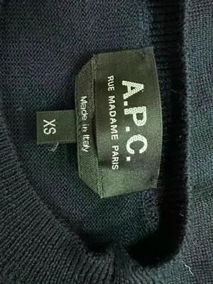A.p.c. Crew-neck Knitted Sweater
