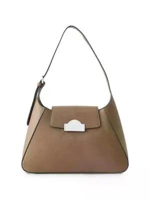 Karl Lagerfeld Rue St-guillaume Grained-leather Shoulder Bag