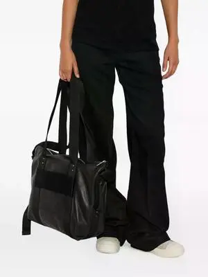 Rick Owens Trolley Leather Tote Bag - Black