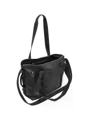 Rick Owens Trolley Leather Tote Bag - Black