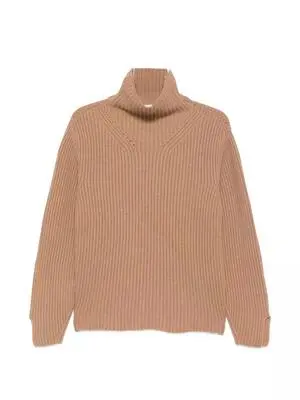 Liviana Conti Ribbed-knit Turtleneck Sweater
